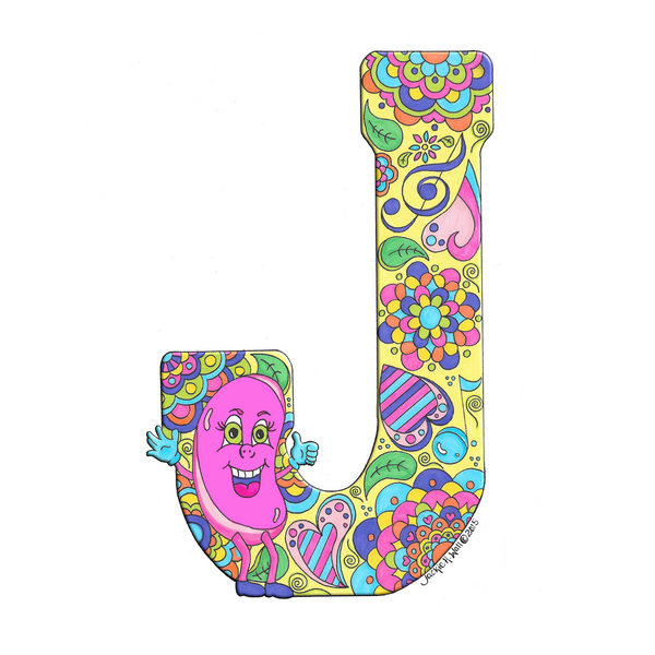 Letter J Printable Art – Jackie Wall Studio