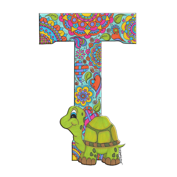 Letter T Printable Art – Jackie Wall Studio
